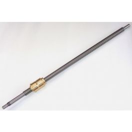 Spindel X mit Mutter neuwertig, 2100-212 19, für FP1 ab Bj.1962 Deckel