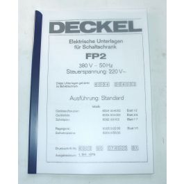Elektrische Unterlagen (Schaltplan) Deckel FP2 ab Bj.78-80
