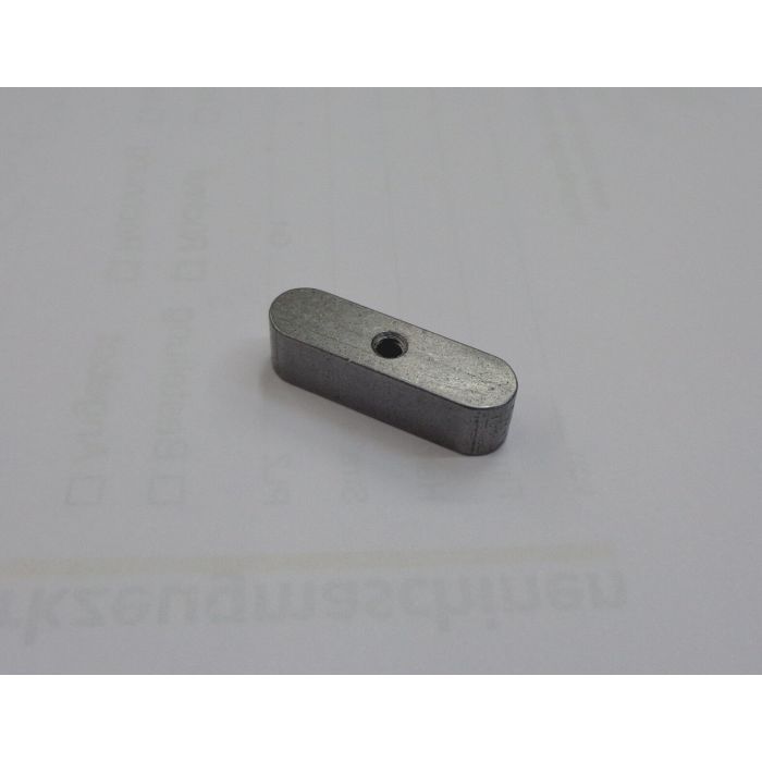 Passfeder für Kombiaufsteckdorn mit und ohne Abdrückschraube